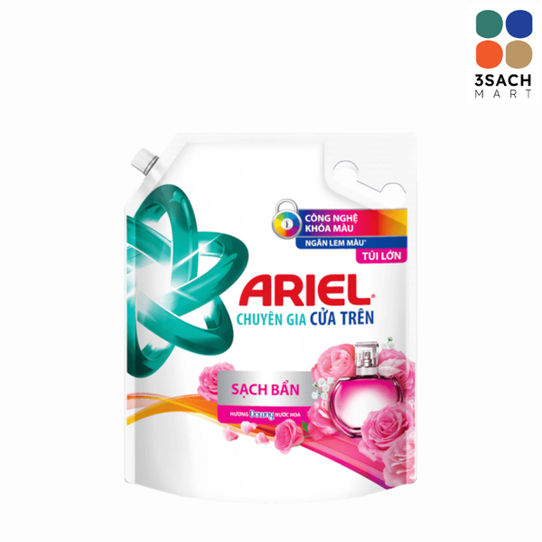 Nước Giặt Ariel Cửa Trên Downy (Túi 3.2kg) – 3Sach Mart