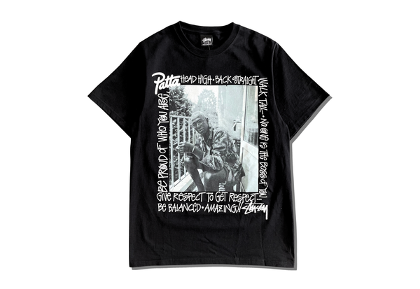 Patta x Stussy Respect Tee Black – THEAIRSAIGON®