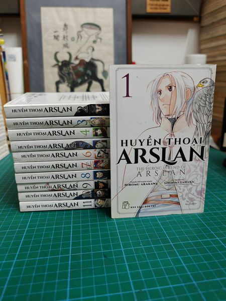 TRUYỆN TRANH Huyền Thoại Arslan - Yoshiki Tanaka – Momo Bookstore
