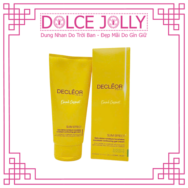 Kem gel thảo dược định hình làm ốm cơ thể ngày và đêm Slim Effect ...
