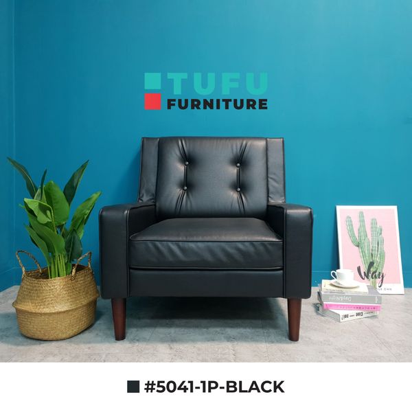 SOFA Băng 5041 - 1P - Đen – Công ty TNHH TUFU GROUP