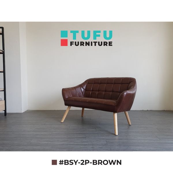 SOFA Băng BSY 2P - Nâu – Công ty TNHH TUFU GROUP