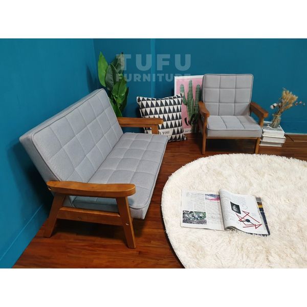 SOFA Trẻ Em 8011 2P Xám – PHUONGTOPPER.COM
