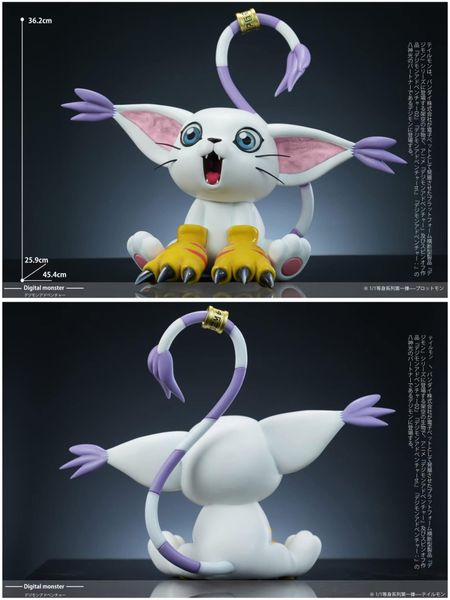 Salamon & Agumon & Tailmon - Digimon - MINE Studio – NZ Toys