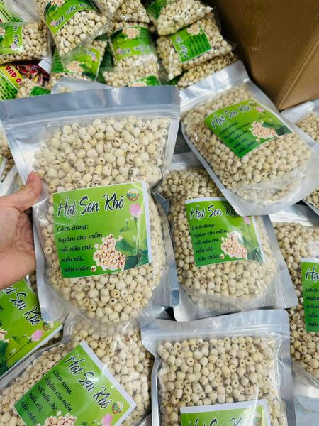 500g- 1kg Hạt sen khô Hưng Yên – Thảo Dược 2B