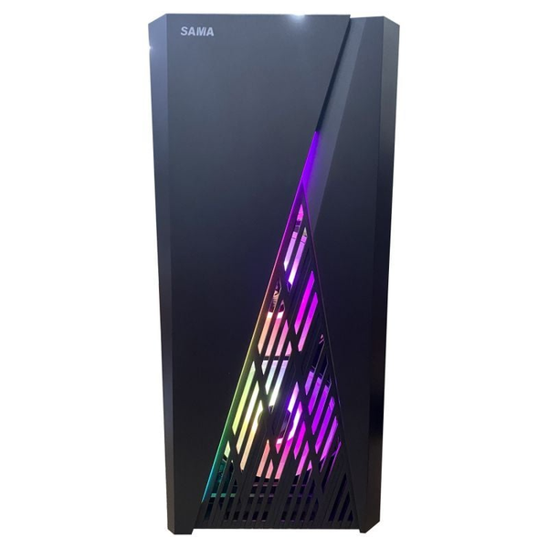 Thùng máy tính | Case SAMA 339 Black – 3 FAN ARGB– Vinh Hiển Lộc Tài Computer