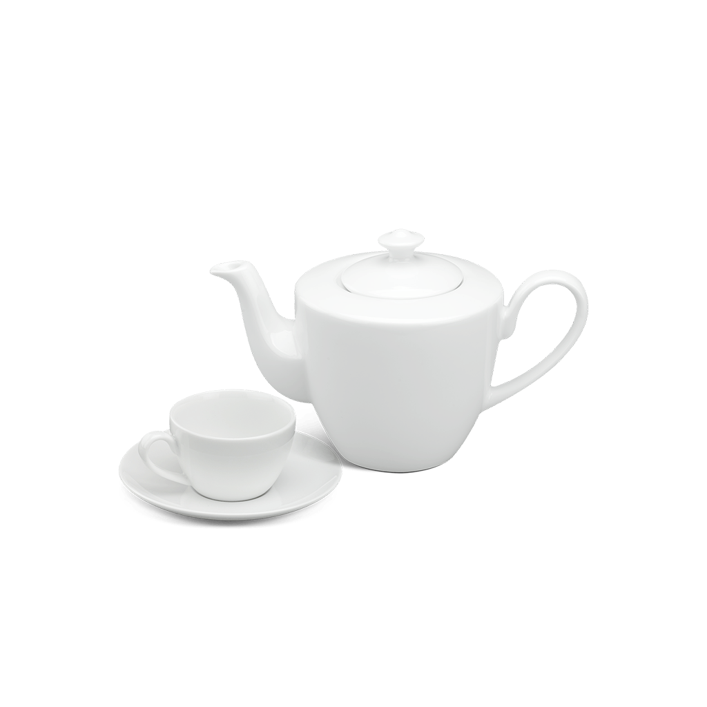 Bộ trà 0.65 L - Daisy - Trắng Gốm sứ Minh Long