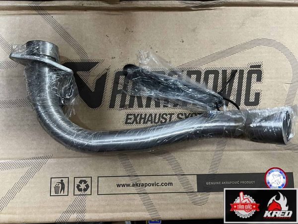 Cổ pô titan cho pô Akrapovic C400 gắn SH350i – Tâm Đắc Shop