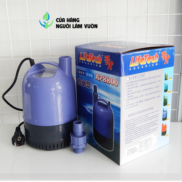 Máy bơm hồ cá Lifetech model AP6500 - máy bơm hút đáy công suất 120w l – NGƯỜI LÀM VƯỜN