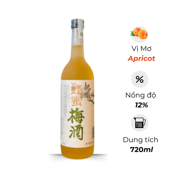Rượu Mơ Nakano Mitsu Vị Mật Ong Nhật Bản - Chai 720ML 12% – Thế Giới Soju
