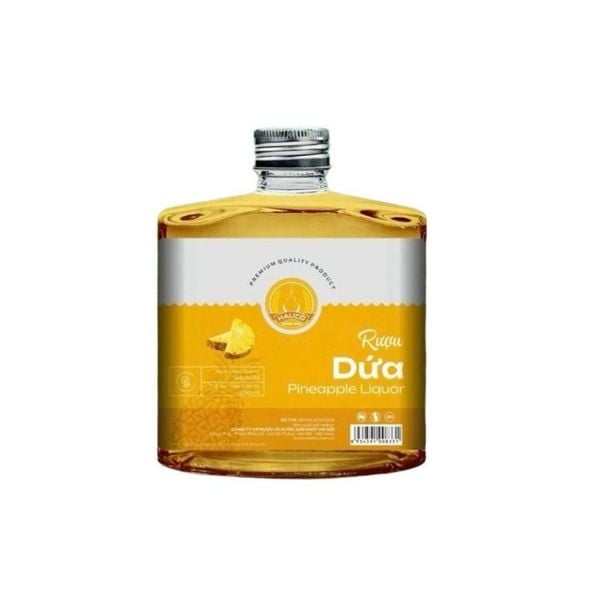 Rượu Dứa Halico 19,5% 250ml - Pineapple Liquor – Cỏ Sáu Lá Specialty
