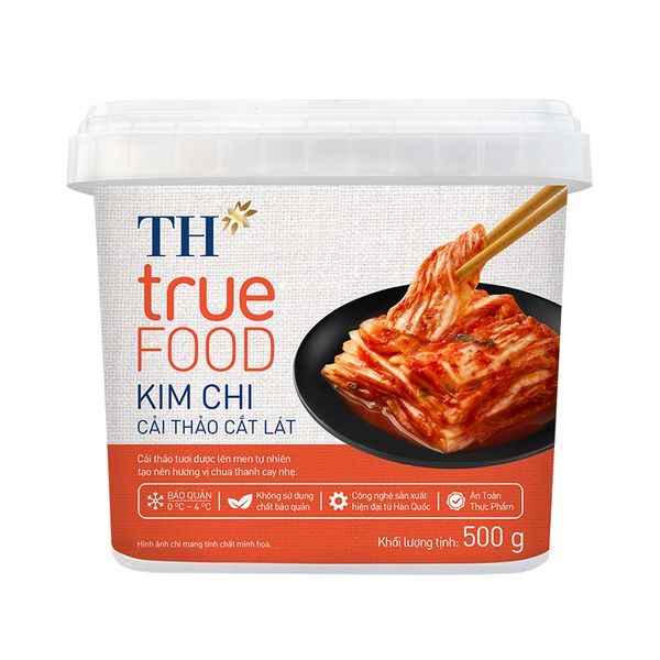 Kim chi cải thảo cắt lát TH true Food 500g – TH SHOP