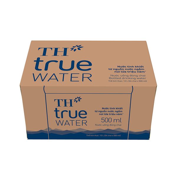 Thùng Nước Tinh Khiết TH TRUE WATER 500 ML X 24 Chai – TH SHOP