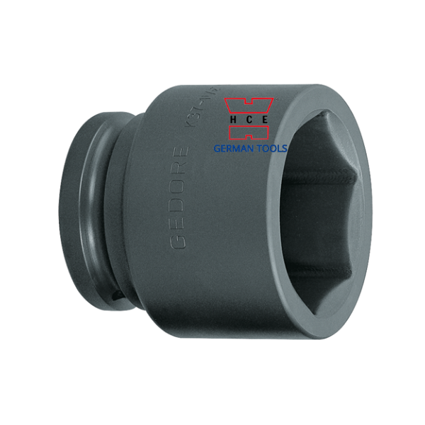 ĐẦU TUÝP CHỊU LỰC 1.1/2" LỤC GIÁC 75 MM K 37 75 GEDORE NO. 6328800 – germantools