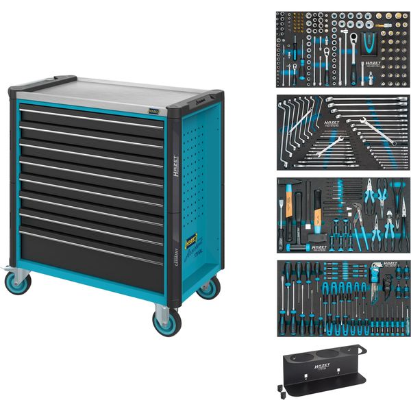 XE ĐẨY ĐỰNG DỤNG CỤ 8 NGĂN 317 CHI TIẾT HAZET 179NXL-8/317 – germantools