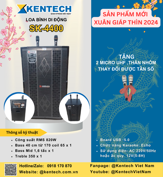Loa Di Động SK-4400 – Thiết Bị Âm Thanh