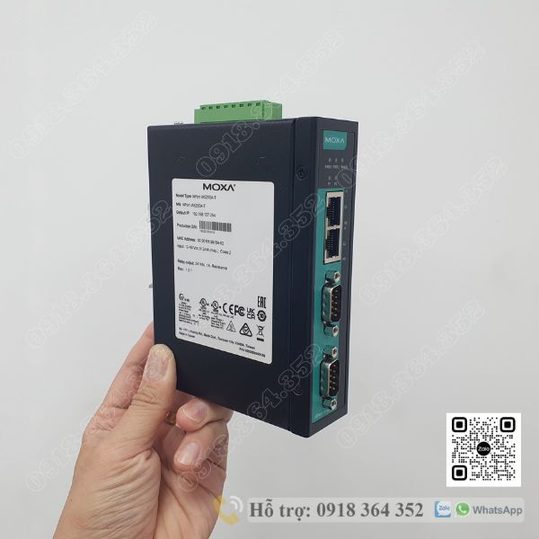Nport IA5250A-T | Thiết bị chuyển đổi 2 cổng COM RS-232/422/485 sang E – Điện Công Nghiệp 247 ...