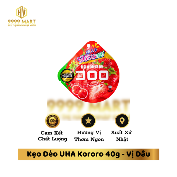 Kẹo Dẻo UHA Kororo 40g – Siêu Thị Hàng Nhập Khẩu 9999