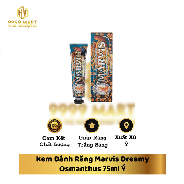 Kem Đánh Răng Marvis Dreamy Osmanthus 75ml Ý – Siêu Thị Hàng Nhập Khẩu 9999