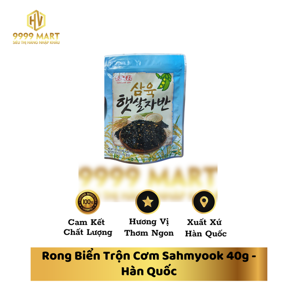 Rong Biển Trộn Cơm Sahmyook 40g Hàn Quốc – Siêu Thị Hàng Nhập Khẩu 9999