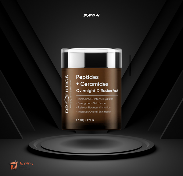 Kem Dưỡng Phục Hồi Da DrCeutics Peptides & Ceramides Overnight Diffusi– Braind