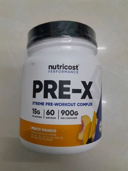 NUTRICOST PRE WORKOUT COMPLEX 60 SER (Sf Lỗi) – GymWhey Shop