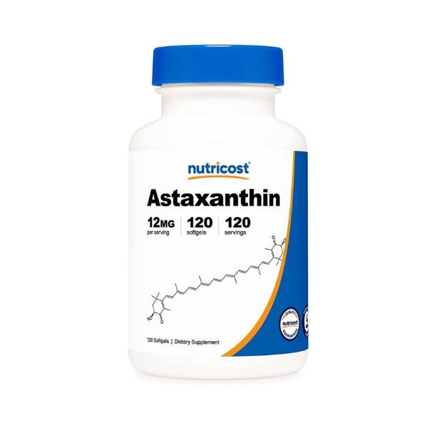 Nutricost Astaxanthin 12mg (120 Viên) Chính Hãng Giá Tốt – GymWhey Shop