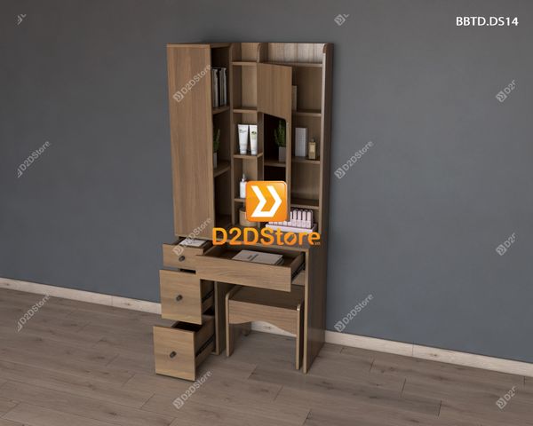 Bộ bàn trang điểm để sàn BBTD.DS14 | Nội Thất D2DStore