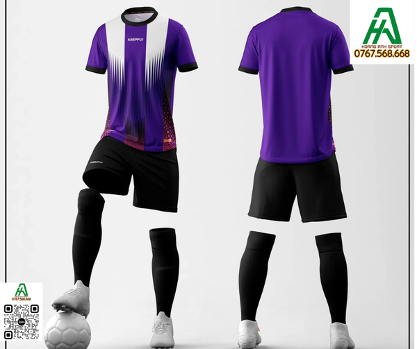 Quần áo đá banh không logo KeepFly Action KFA 2025 – Hoanganhsport