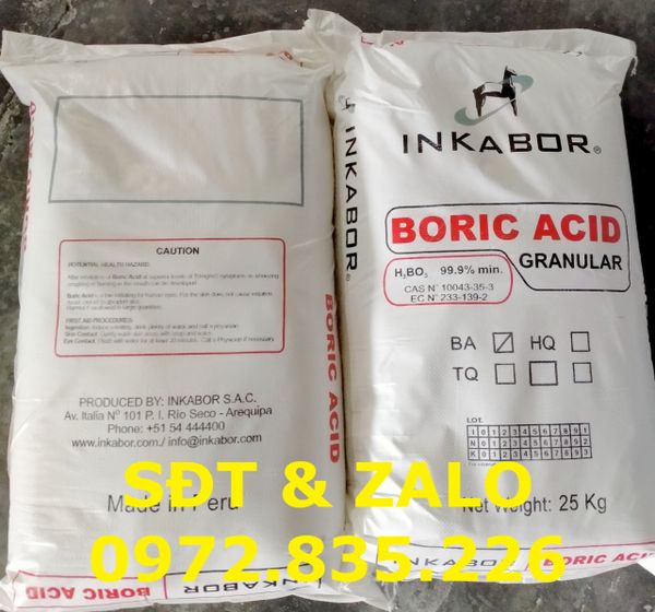 Acid Boric - H3BO3 - Axit Boric - Boric 99% – KDCCHEMICAL
