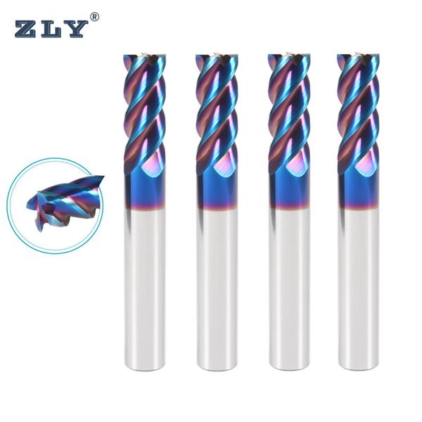 Zly Hrc65 Dụng Cụ Cnc 4 Sáo Máy Phay Cuối Dao Phay Cacbua Vonfram Với – Công Xưởng Máy - Vật Tư ...