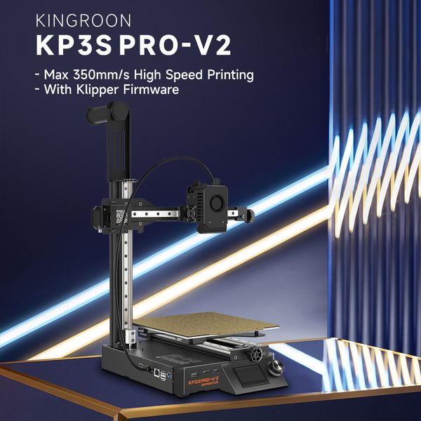 Kingroon Kp3s Pro V2 Tốc Độ Cao Klipper Firmware Fdm 3d Máy In Tự Động ...