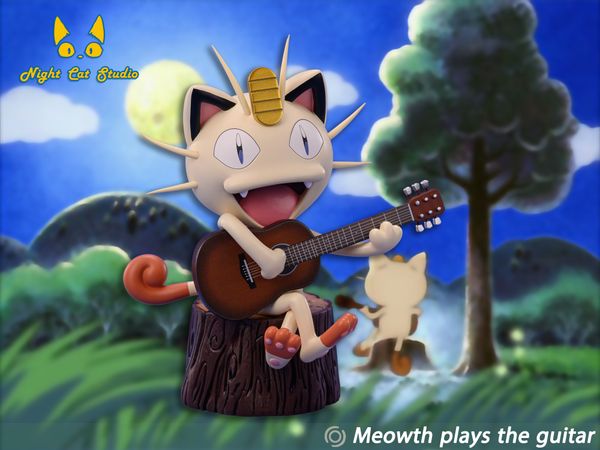 Meowth - Night Cat Studio – Flash Resin Shop