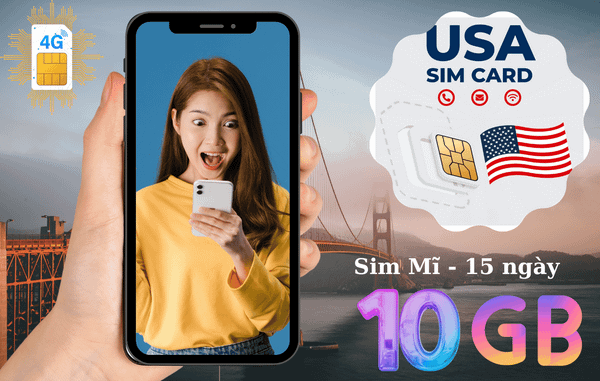 Sim 4G Mỹ - 15 Ngày : Tổng 10GB – CÔNG TY TNHH TRAVEL TRACKS