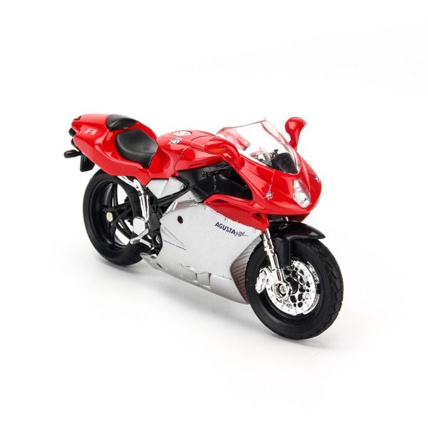 Mô hình xe mô tô MV Agusta F4S Red 1:18 Welly- 12153 – Cửa hàng Toyzone