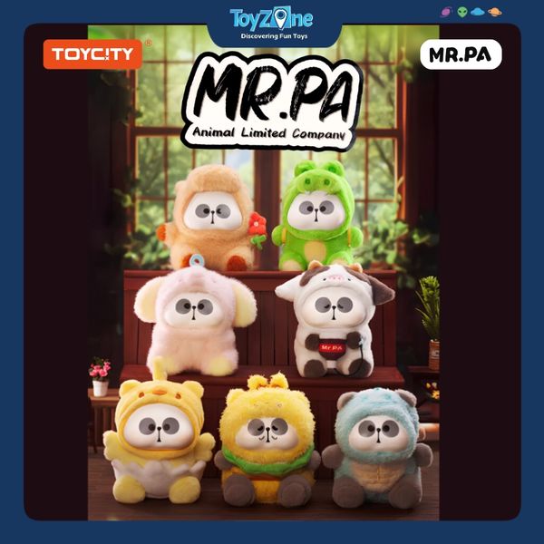 Mô hình Blind box Gấu bông Mr.Pa Animal Limited Company TOYCITY – Cửa hàng Toyzone