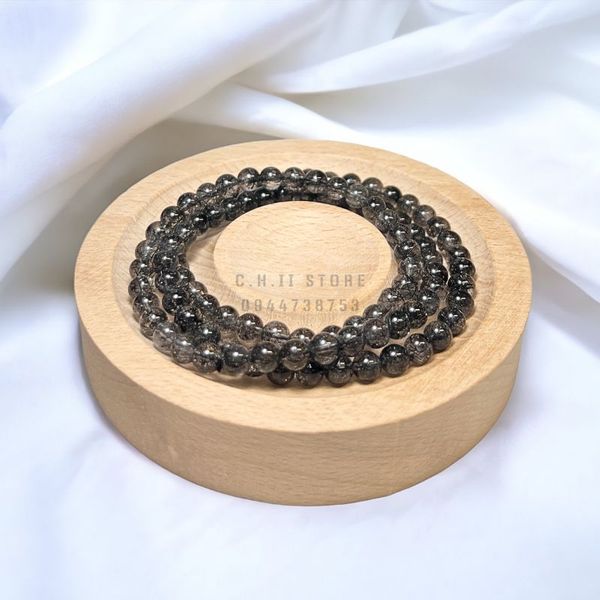 Chuỗi thạch anh tóc đen (trong) – C.H.II Store