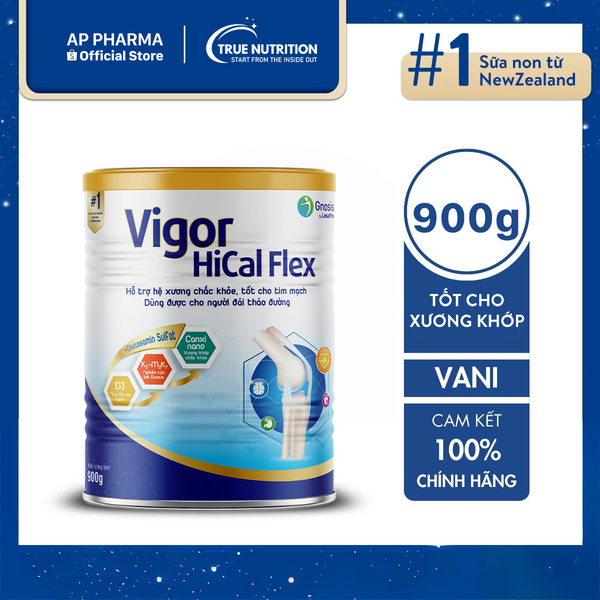 Vigor HiCal Flex Hộp 900g - Bổ Sung D3 K2 MK7 Cho Xương Khớp – Công Ty CP True Nutrition