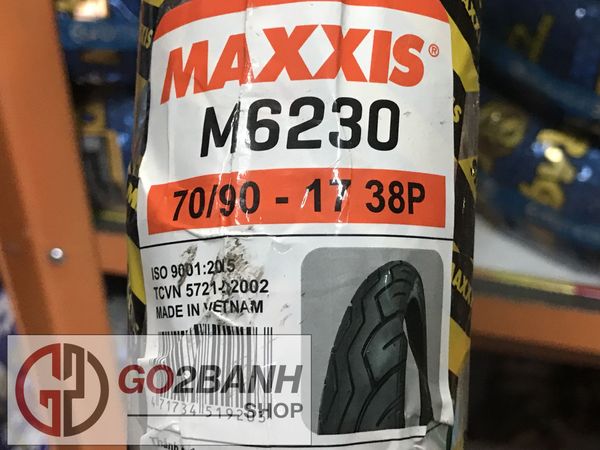 Vỏ Maxxis 70-80/90/17 6230/6002 Bánh Trước/Sau Sirius, Wave S110/Rs/Rs – Go2banh.com