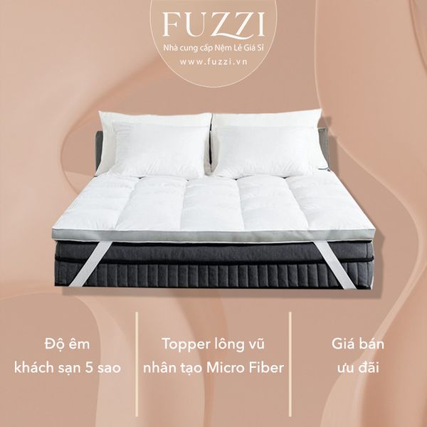 Topper lông vũ fiber - Fuzzi – Art of Living