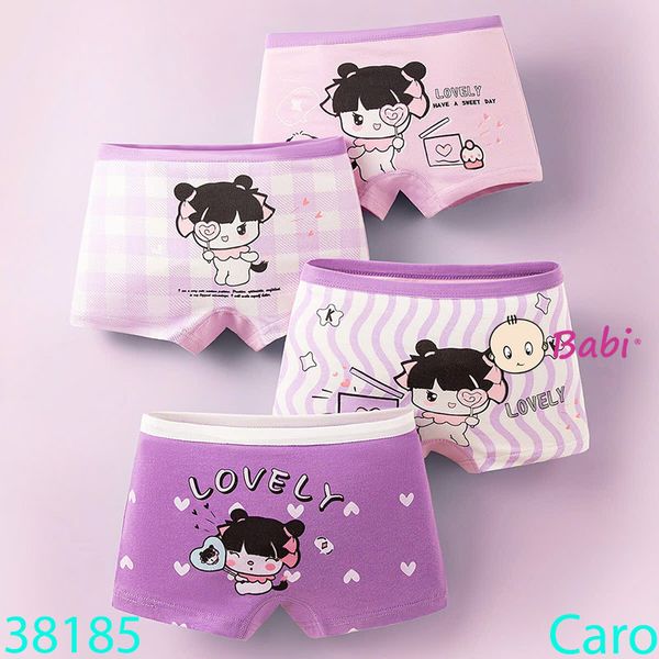 Set 4 Chip Đùi Nhiều Họa Tiết Cho Bé Gái M3 (17-26kg) – Babi.vn