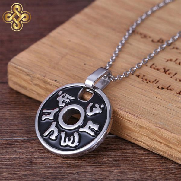 สร้อยคอพระพุทธรูปผู้ชาย 6 ตัวอักษร – Mango Amulet