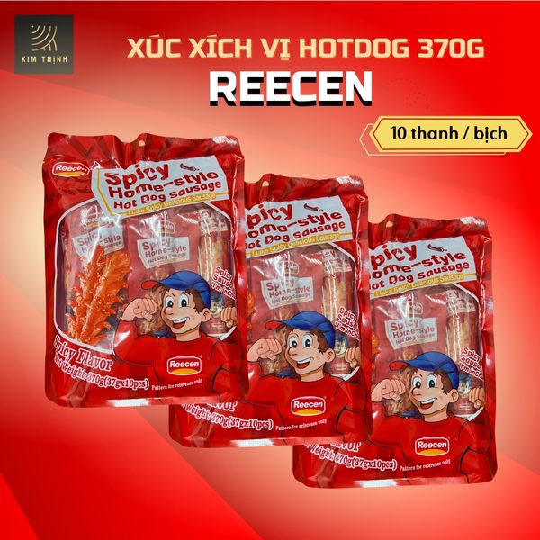 Xúc Xích Reecen Vị Hotdog Cay 370g (10 cái/gói) – CÔNG TY TNHH SẢN XUẤT THƯƠNG MẠI VÀ DỊCH VỤ ...