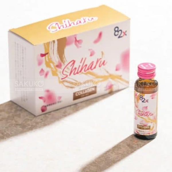 API- Thức Uống 82X Shiharu Collagen 50ml x 10 Chai Tăng Cường Sức Khỏe