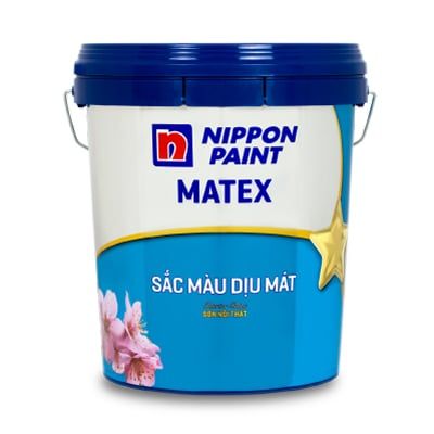 Sơn phủ mịn trong nhà NP Matex Sắc màu dịu mát– Sơn Tất Thành