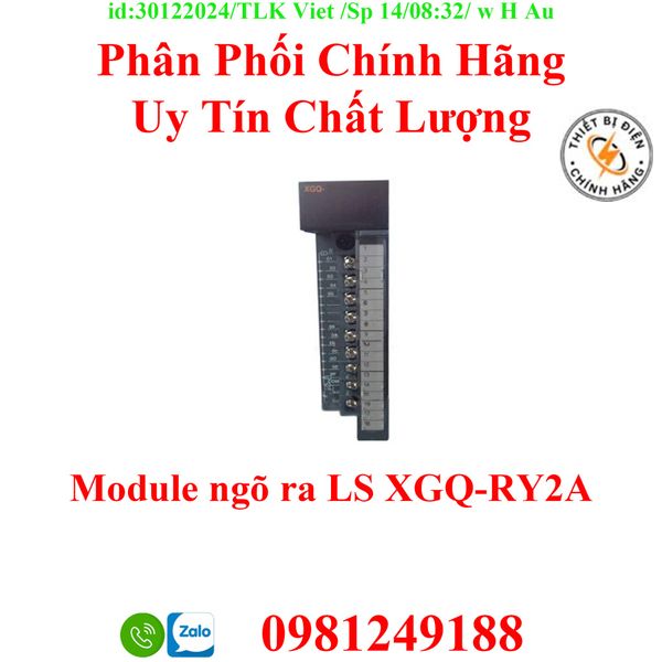 Module ngõ ra LS XGQ-RY2A – thietbidienchinhhang