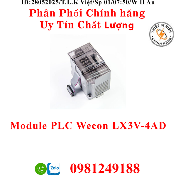 Module PLC Wecon LX3V-4AD – thietbidienchinhhang