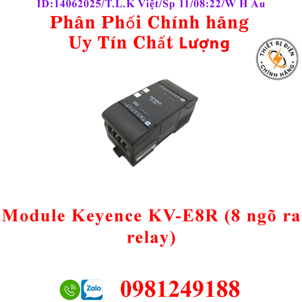 Module Keyence KV-E8R (8 ngõ ra relay) – thietbidienchinhhang