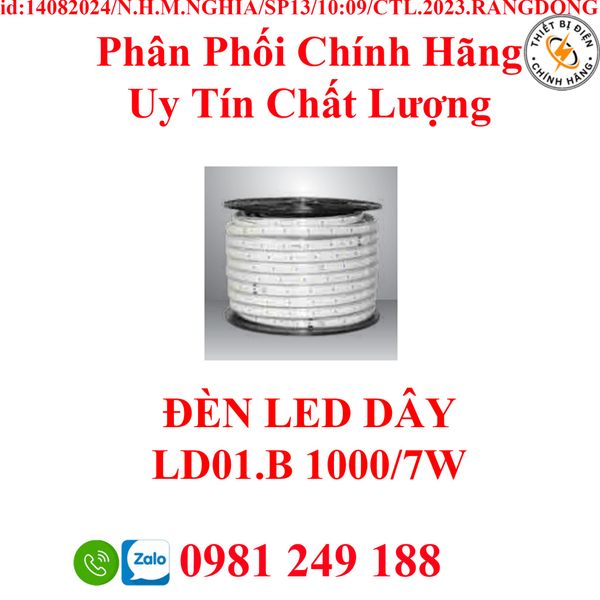 ĐÈN LED DÂY LD01.B 1000/7W – thietbidienchinhhang