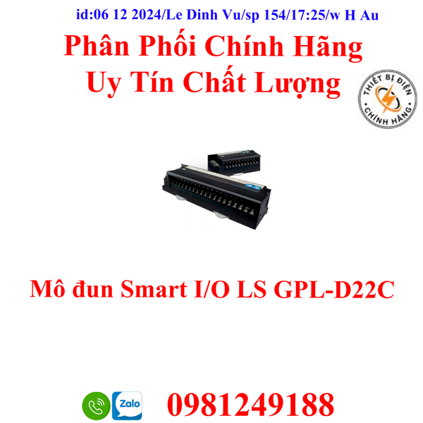 Mô đun Smart I/O LS GPL-D22C – thietbidienchinhhang